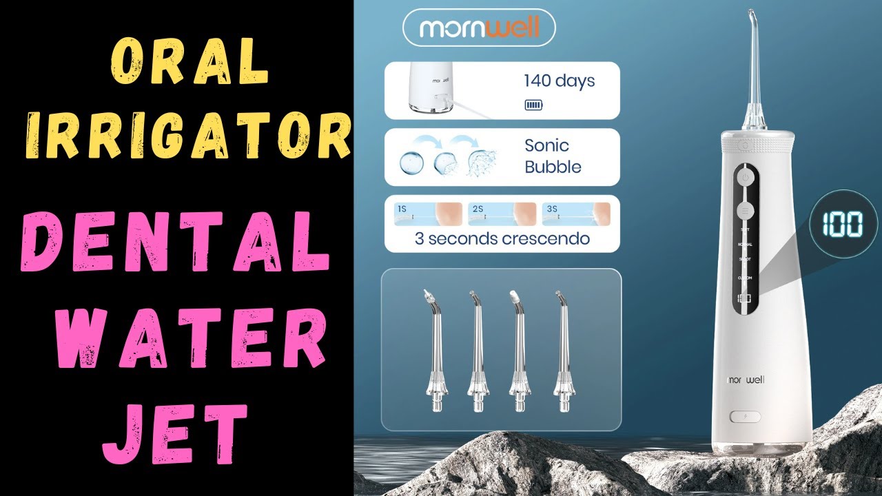 Oral Irrigator Dental Water Jet - YouTube