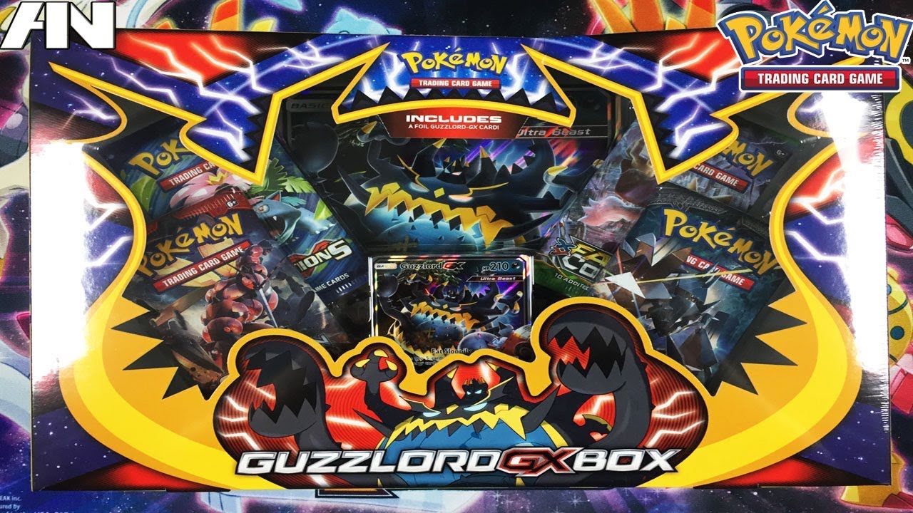 Guzzlord-GX Box - Pokemon Cards - YouTube