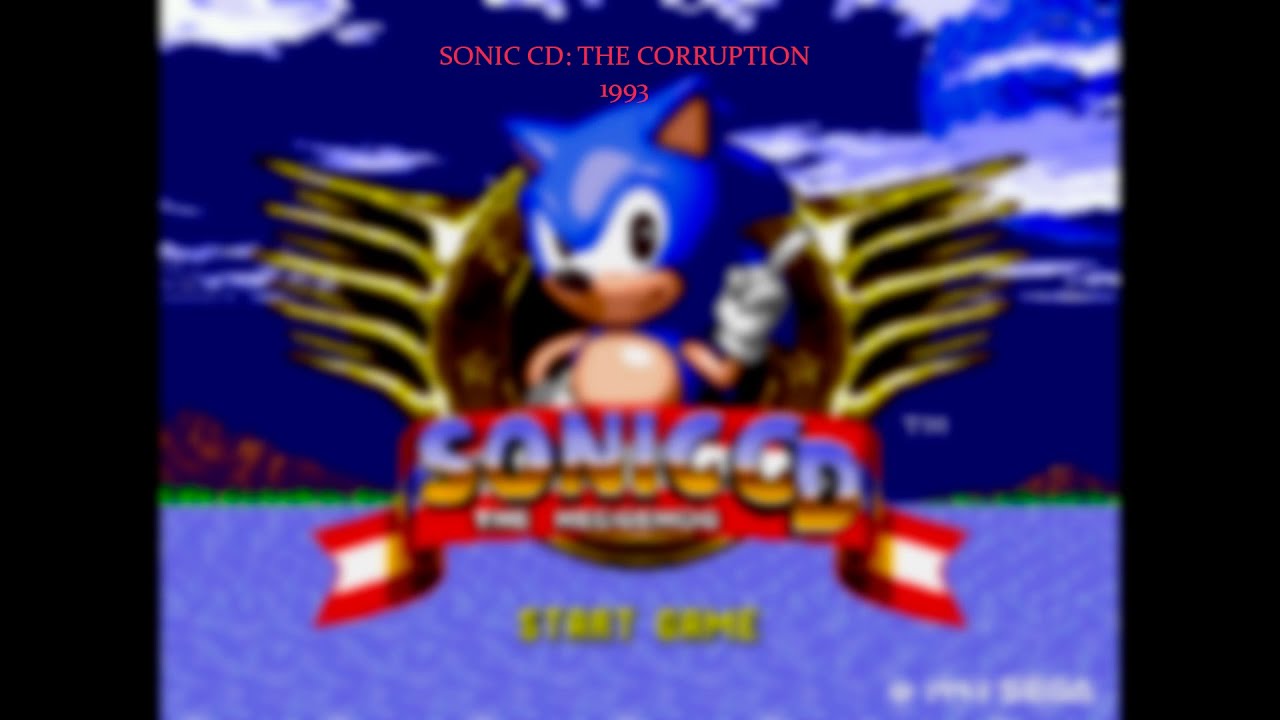 SONIC CD: THE CORRUPTION 1993 - YouTube