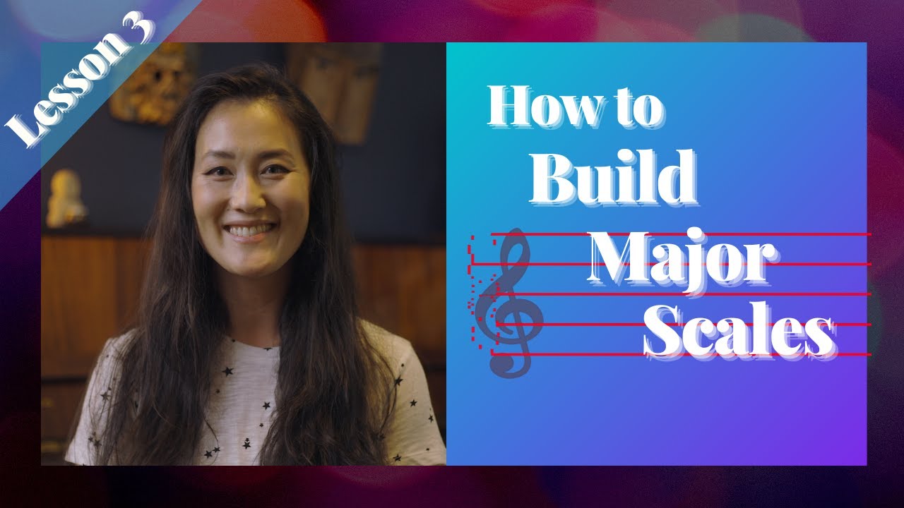 How to Build Major Scales (Beginner Piano Lessons) - YouTube