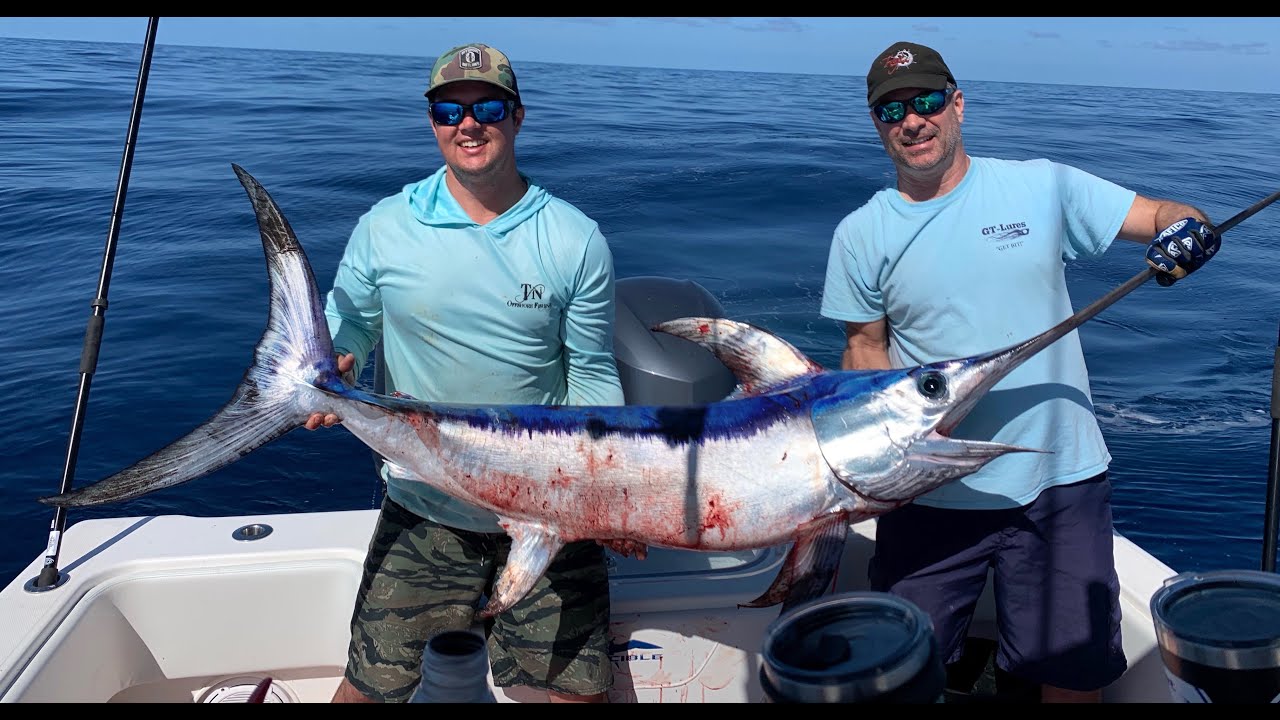 MOST LIT UP SWORDFISH WE'VE EVER SEEN!!!! | Daytime Sword fishing Cape ...