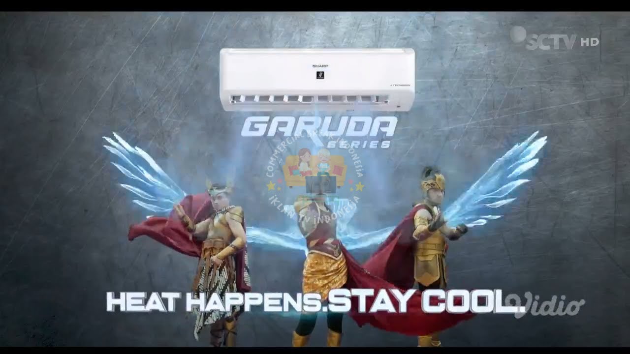 IKLAN SHARP AIR CONDITIONER GARUDA SERIES • 15s (2023) - YouTube