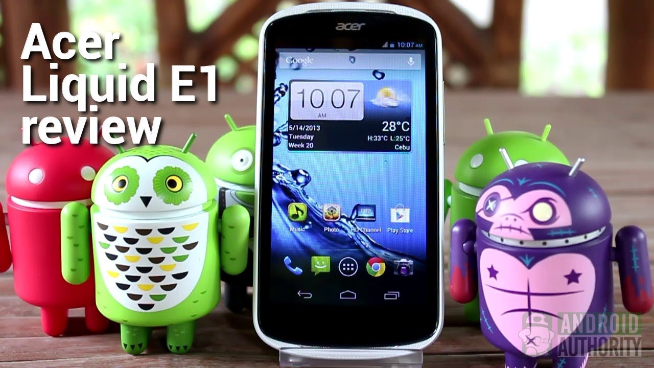 Acer Liquid E1 review - YouTube