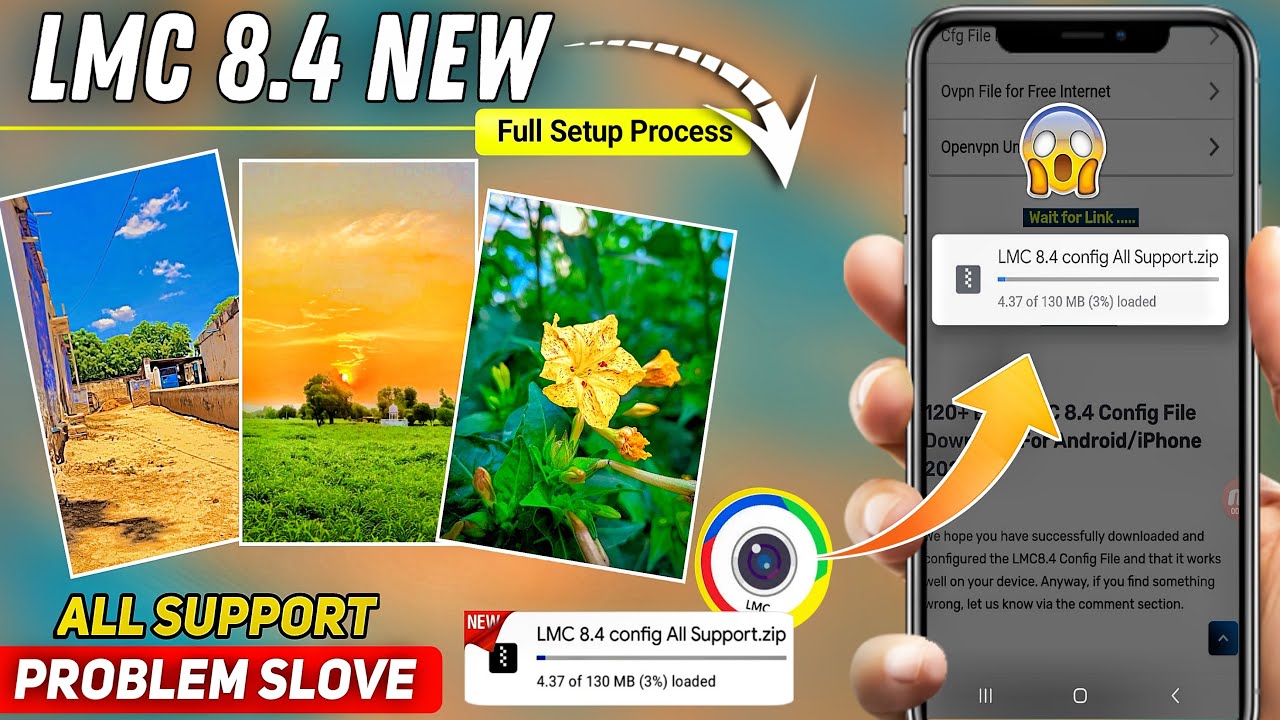 LMC 8.4 Camera App with Config files Download & Setup process || Iphone ...