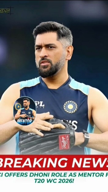 🚨 𝐁𝐑𝐄𝐀𝐊𝐈𝐍𝐆: BCCI offers MS Dhoni a mentor role ahead of T20 World Cup ...