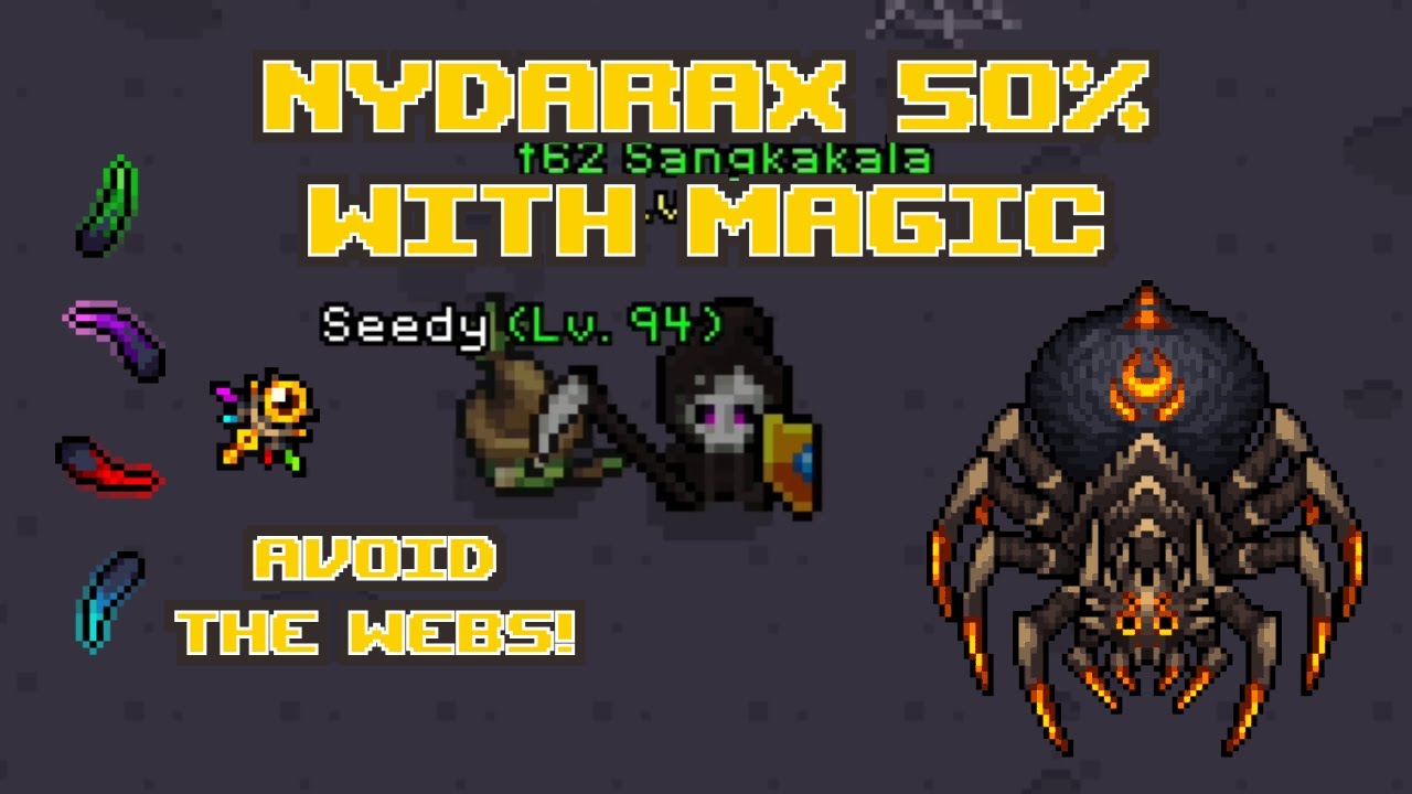 Curse of Aros: Nydarax 50% Turmoil! Avoiding Webs? Solo with Magic | How Sang Does It - YouTube