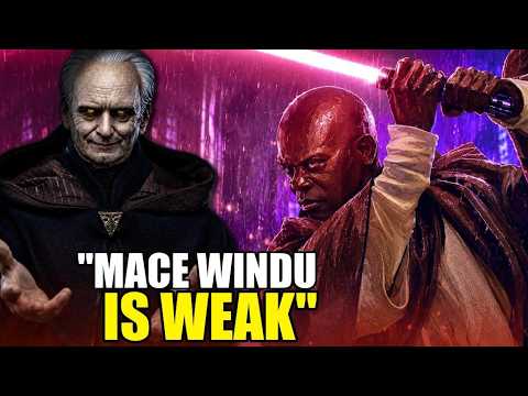 Why Palpatine Wasn’t Afraid of Mace Windu (UNTIL THEY FOUGHT) 