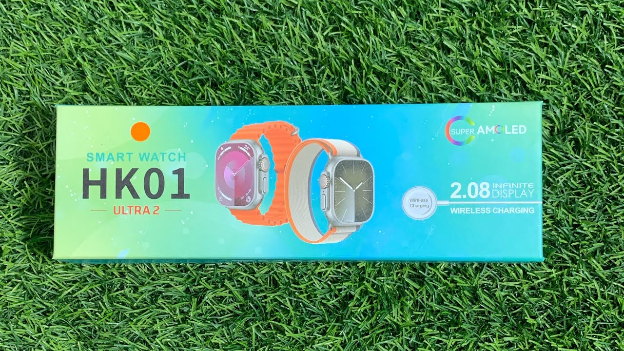 HK01 ||ULTRA 2 ||SMART-WATCH ||AMOLED ||UNBOXING & REVIEW - YouTube