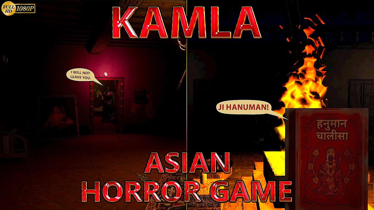 I play this Asian horror game | KAMLA | Full HD Gameplay 1080P - YouTube