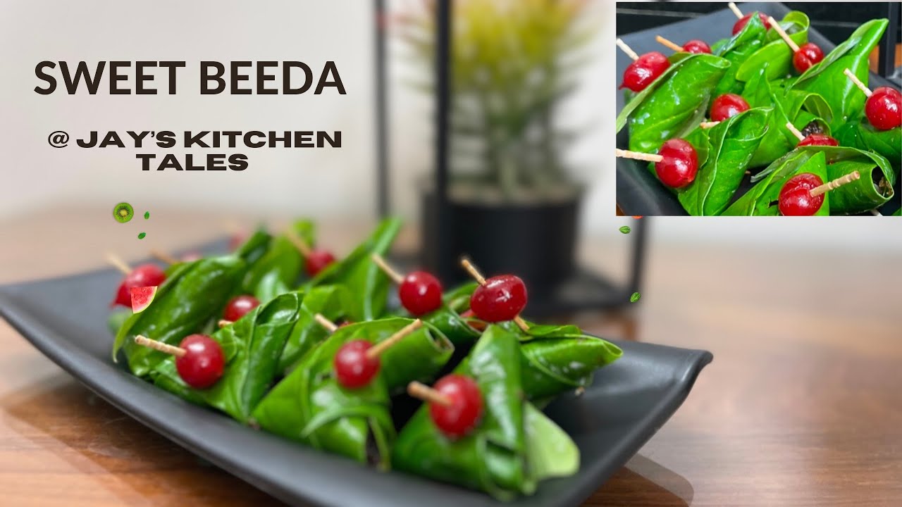 @Jay’s HomeTales #easy recipe #Tasty sweet paan/ Beeda - YouTube