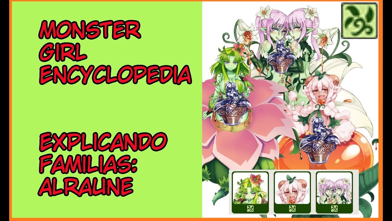 La Familia de las chicas plantas Alraune || La Monster Girls ...