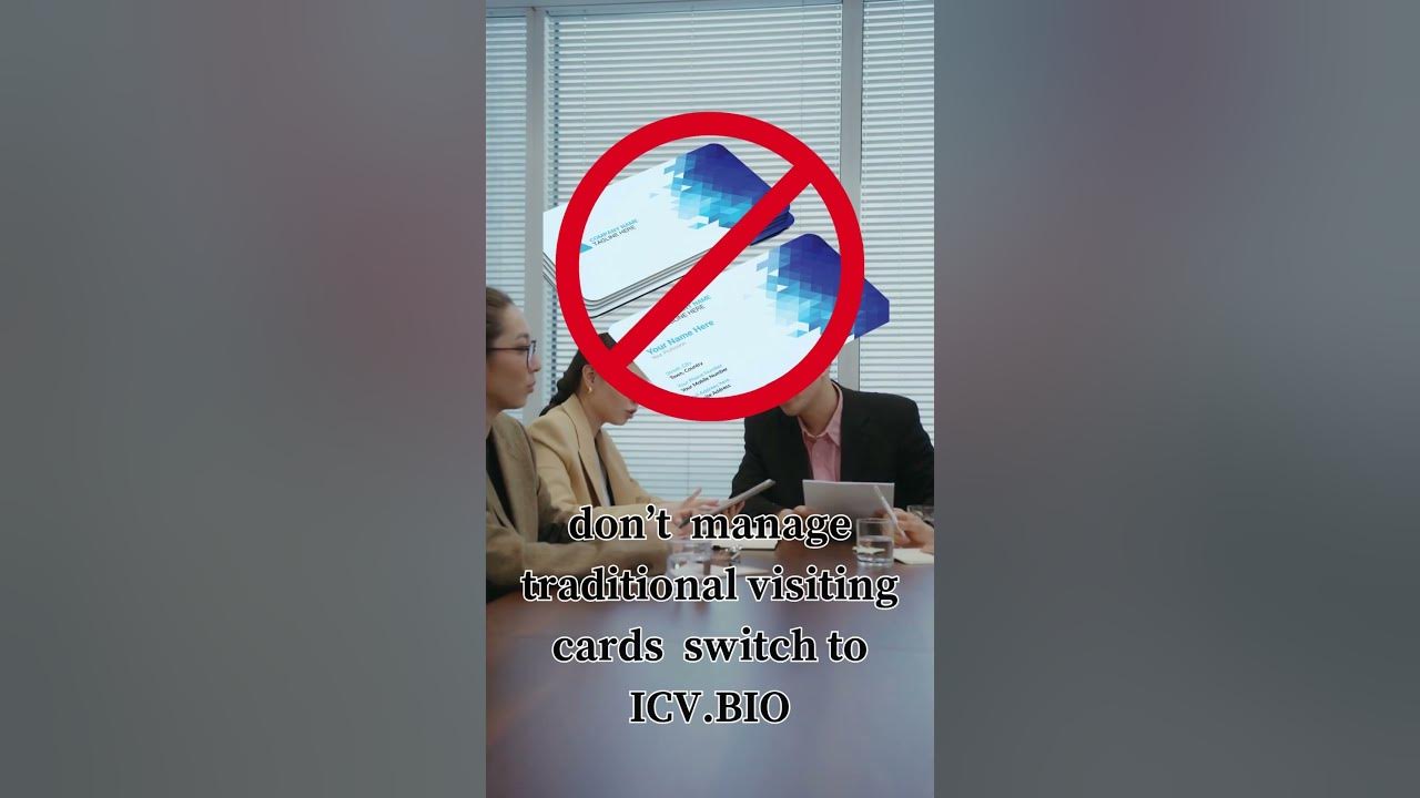 www.icv.bio | Share your digital visiting card - YouTube
