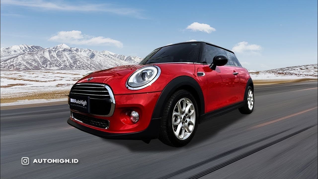 MINI COOPER 1.5 TURBO 2016/2017 F56 RED ON BLACK - YouTube