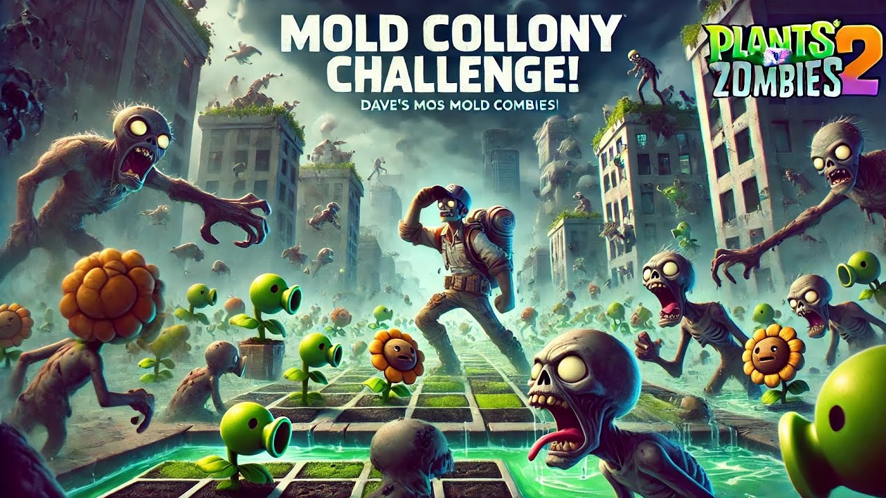 Dave’s Mold Colony Challenge! No Planting Zone Survival | Plants vs ...