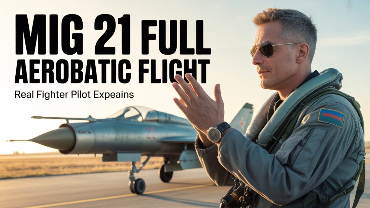 Full MiG-21 Aerobatic Flight Explained– Real Fighter Pilot Insights ...