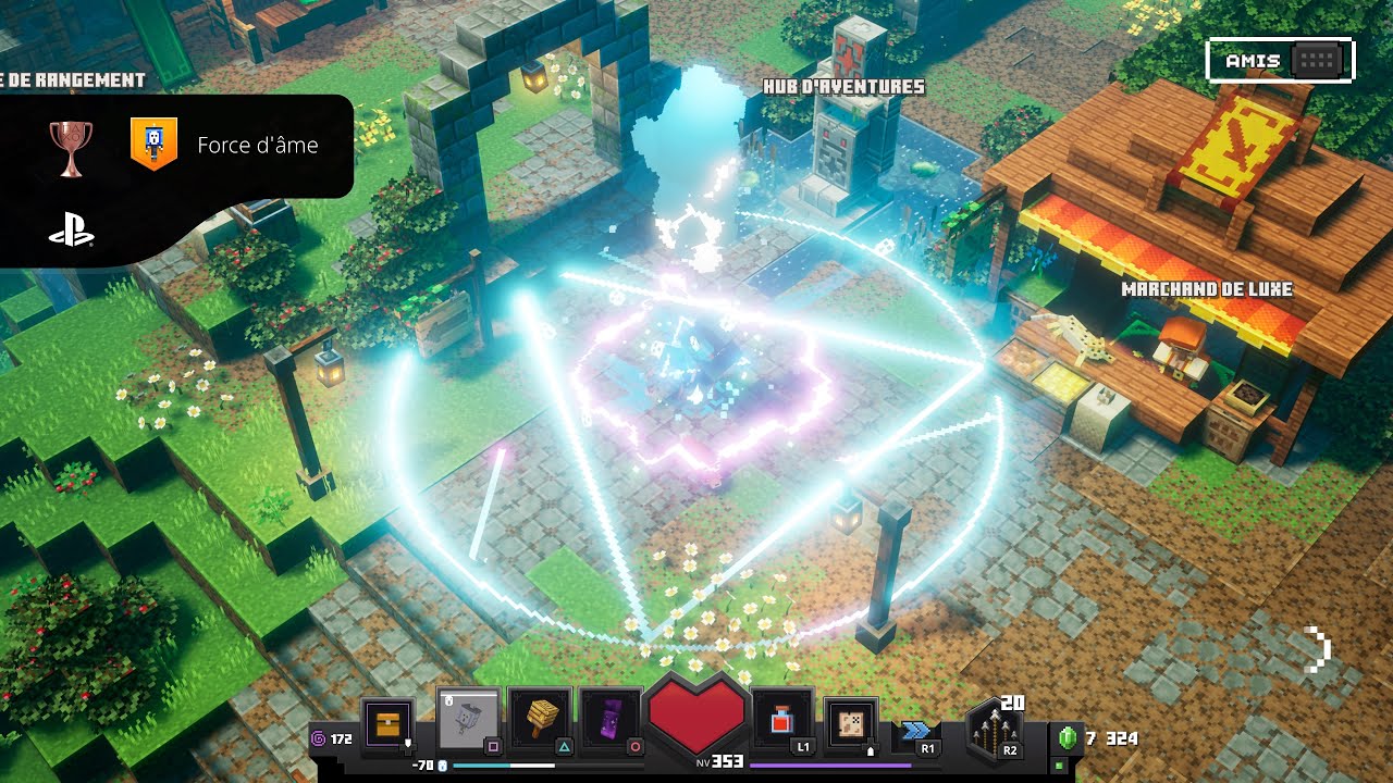 Minecraft Dungeons Trophy "Soul Powered" / Trophée "Force d'âme" - YouTube