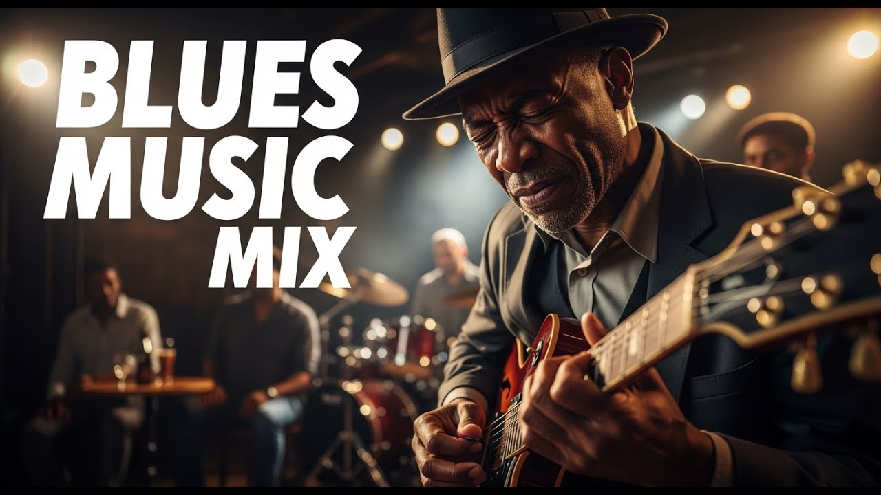 Blues Essentials 2025 | Slow Tempo & Reflective Guitar Solos - YouTube