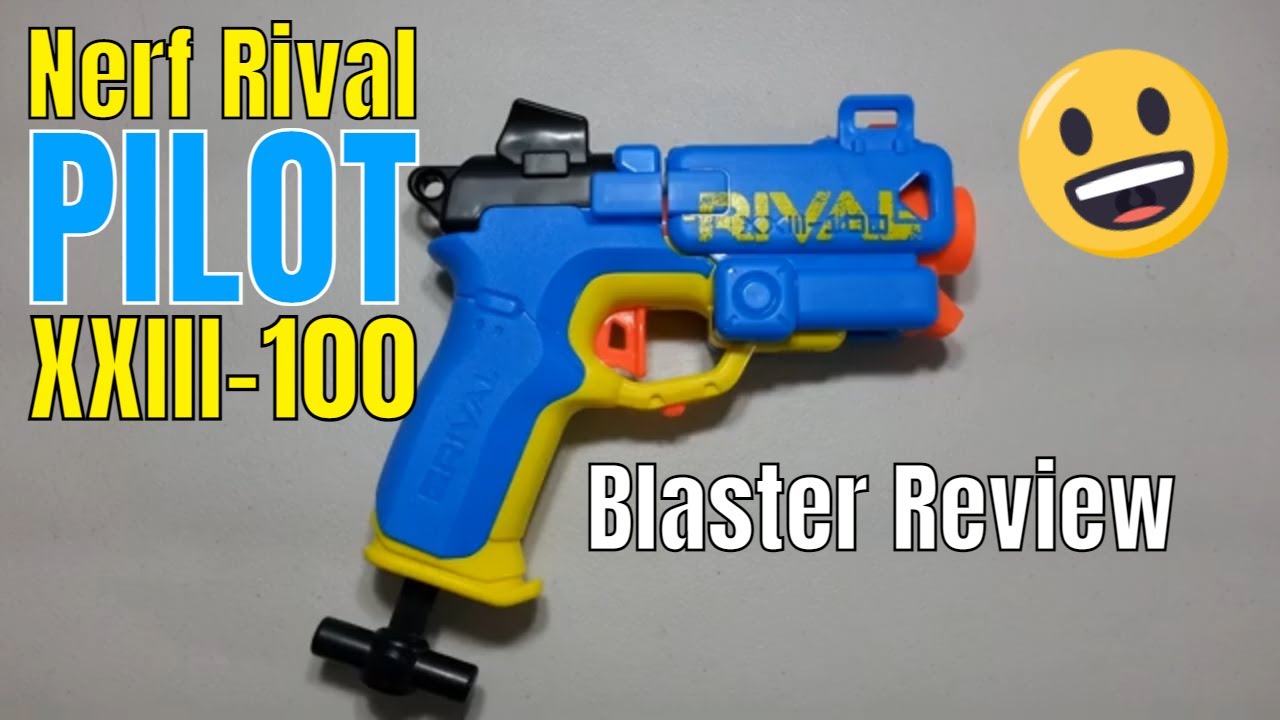 Nerf Rival Pilot XXIII-100 Blaster Review - YouTube