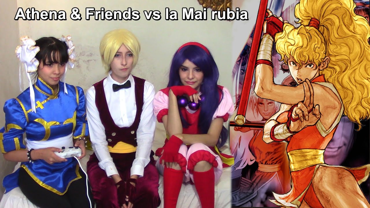 Cosplay Retas - Chun-Li, Athena y King vs Maki | CVS2 - YouTube