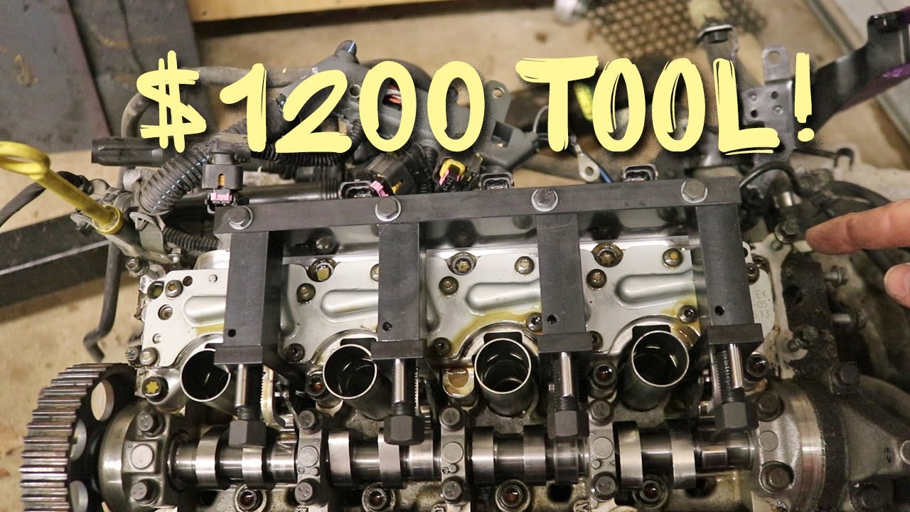 Fiat Variable Valve Actuator Assembly Removal using Special Tool 10259A ...