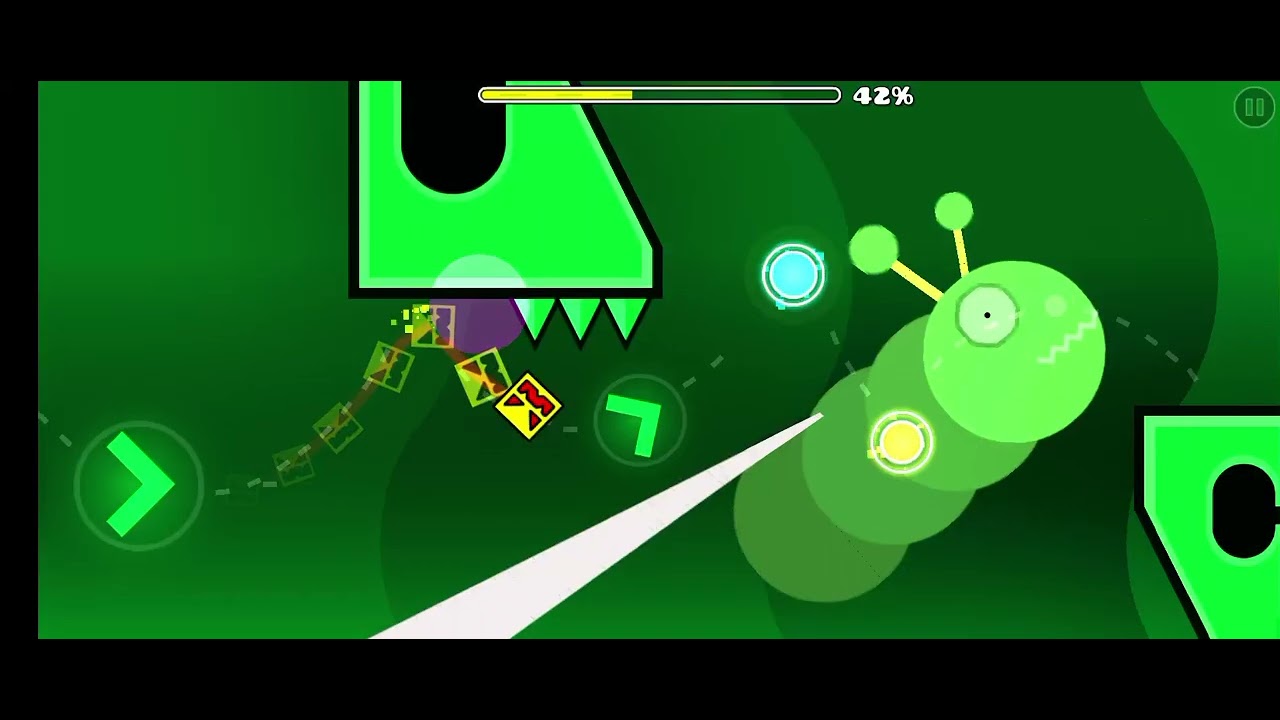 jugando el nivel pixi geometry dash - YouTube
