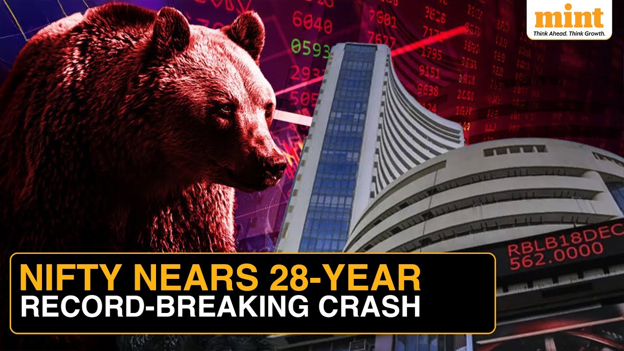 Nifty In Danger Zone; One Drop Away From 28-Year Record-Breaking Crash ...