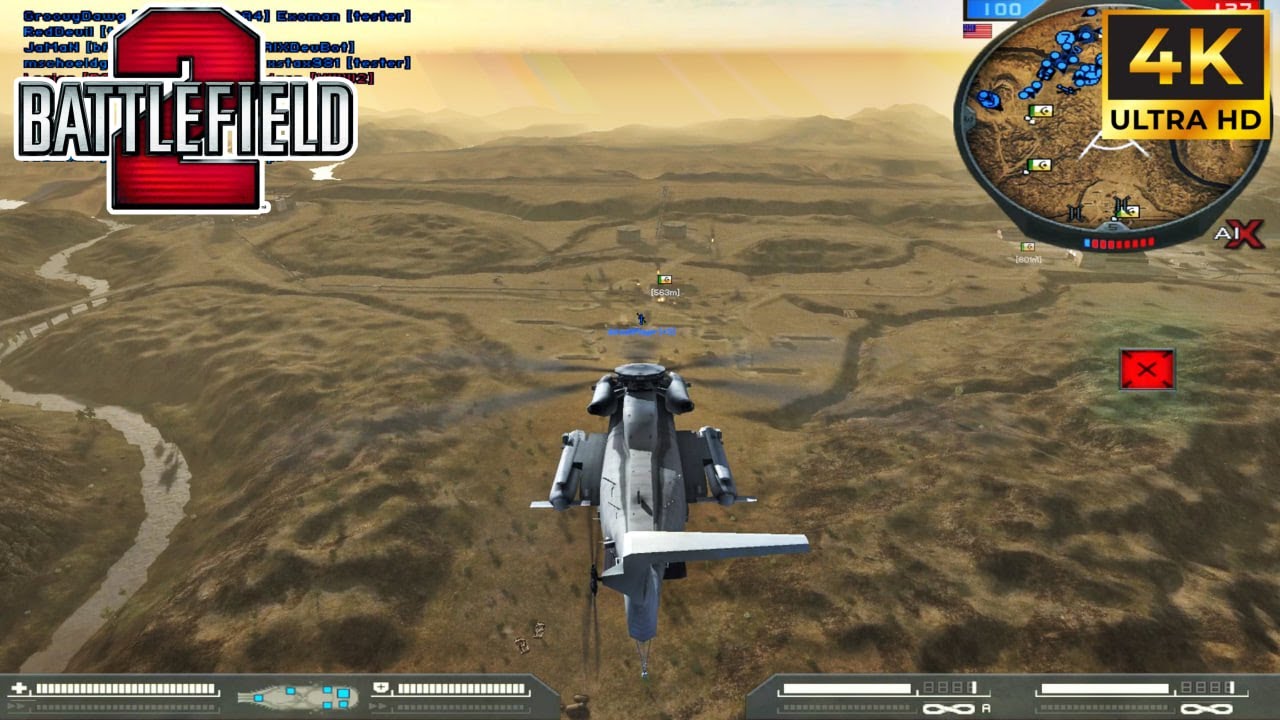 Battlefield 2 (2005) AIX Mod 70 vs 70 Full 4K gameplay - YouTube