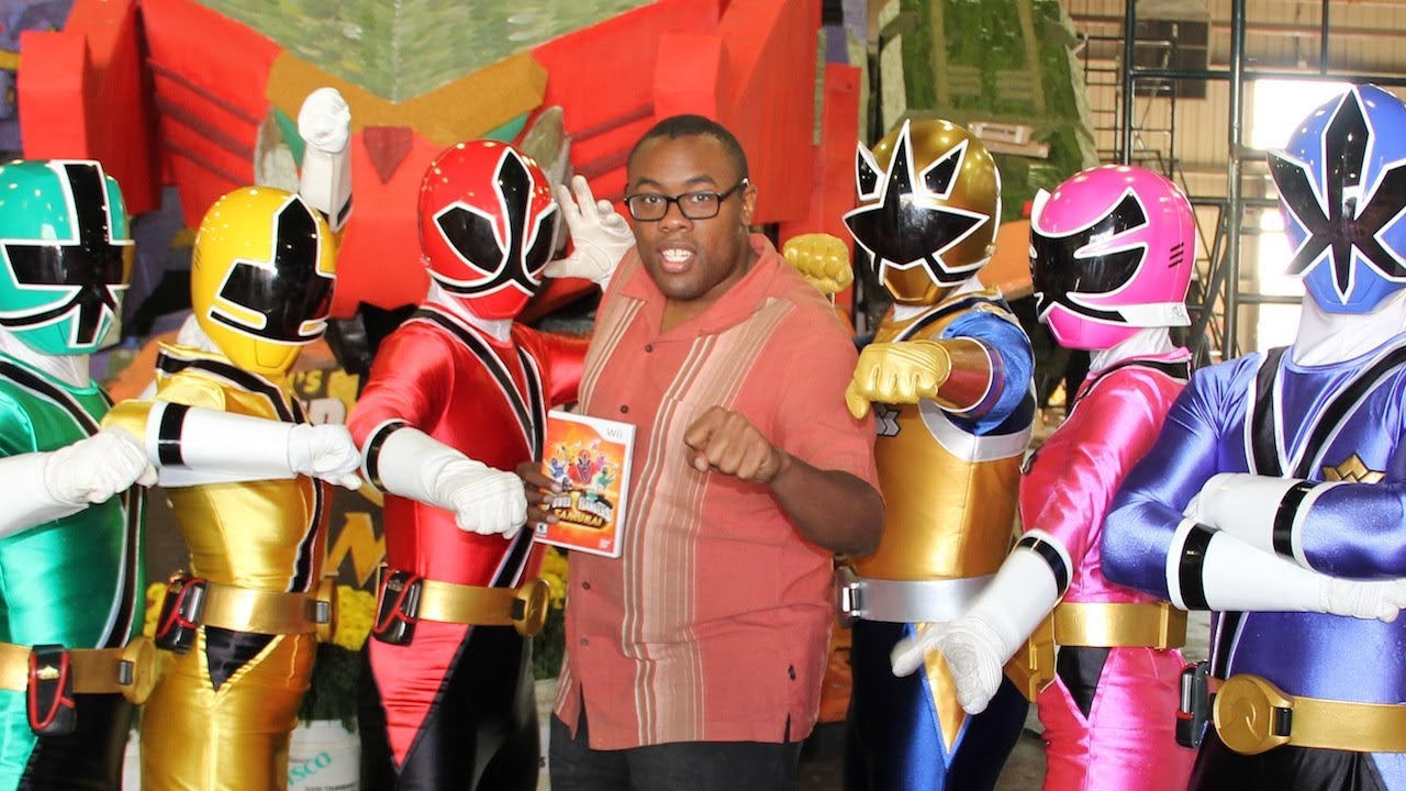 Power Rangers Rose Parade Float & Video Game : Black Nerd Interview ...