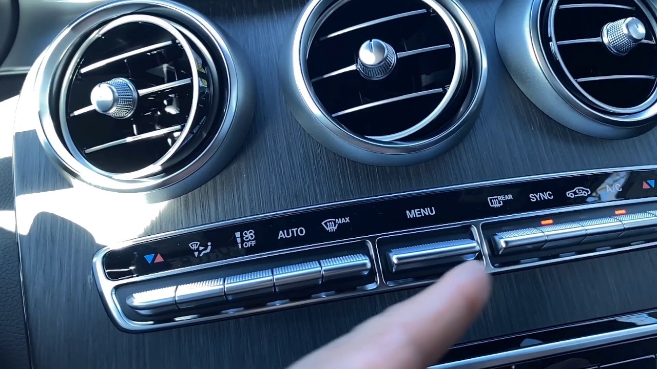 Mercedes-Benz of Walnut Creek - Tutorials - 2020 GLC300 Climate Control ...