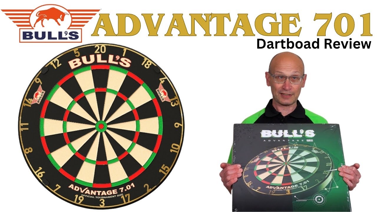 Bulls NL ADVANTAGE 701 Dartboard Review - YouTube