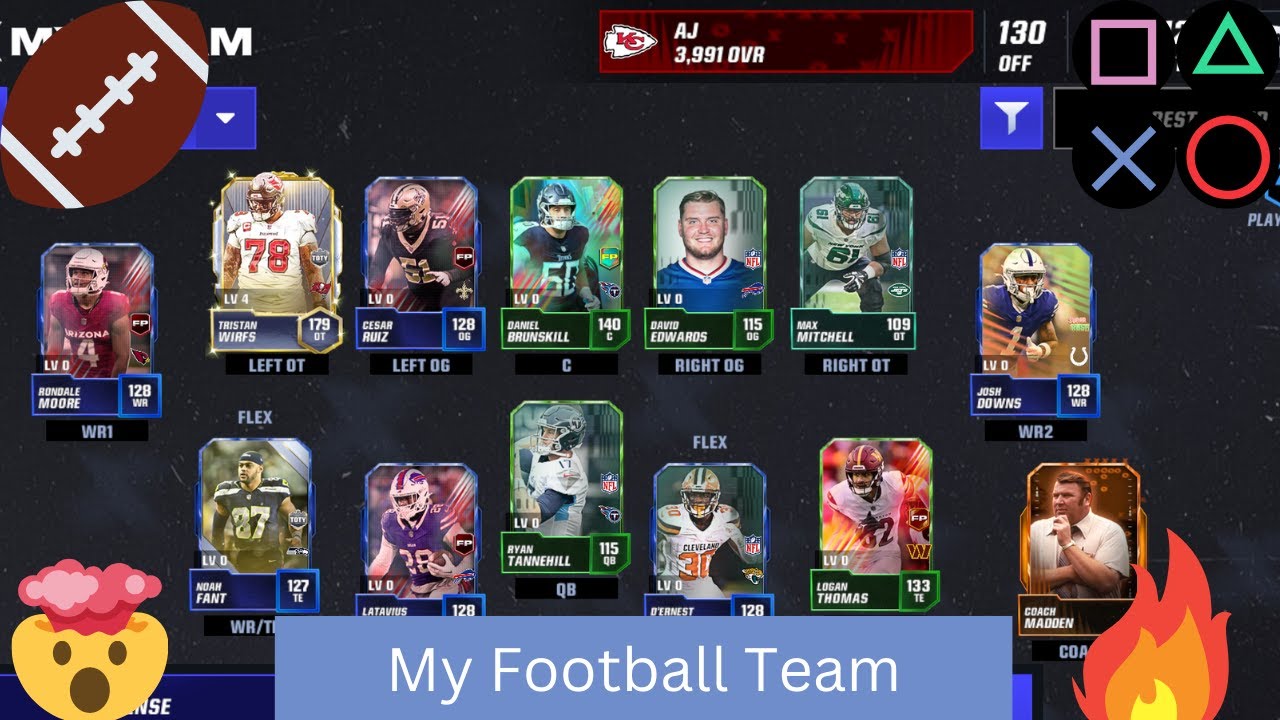 Madden Mobile Football opening packs - YouTube