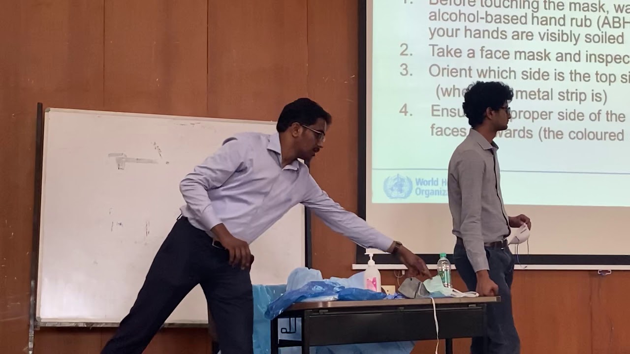 PROPER METHOD OF WEARING PPE - YouTube