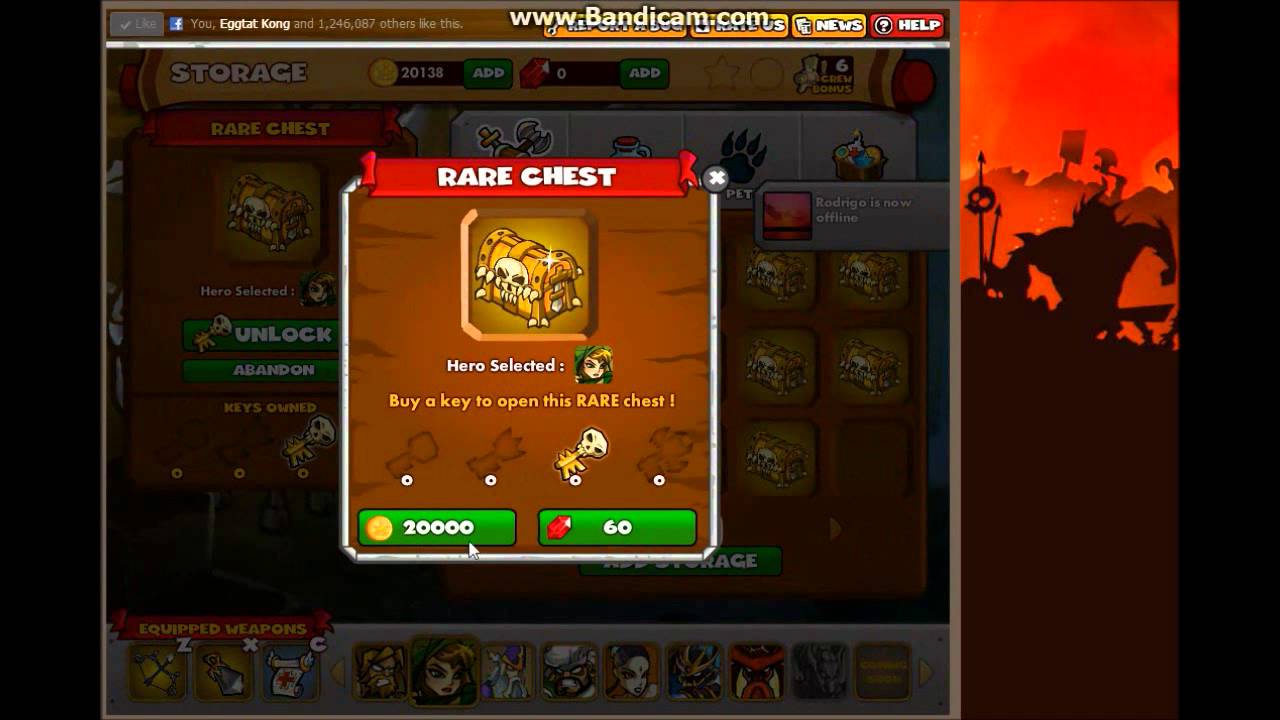Dungeon Rampage Ranger ( level 100 ) - YouTube