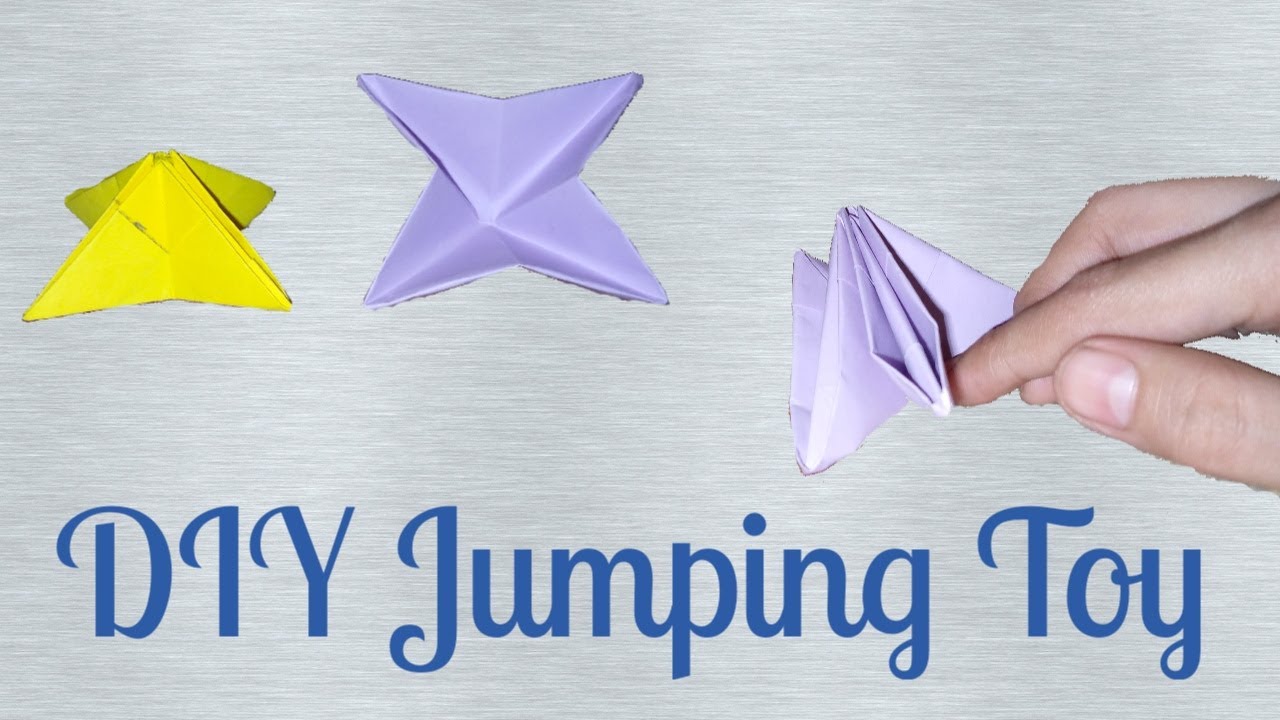 DIY Jumping Toy | Very Easy || Arham Art And Craft - YouTube