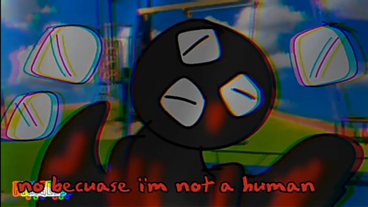 i'm not human (my oc) animation flipaclip - YouTube