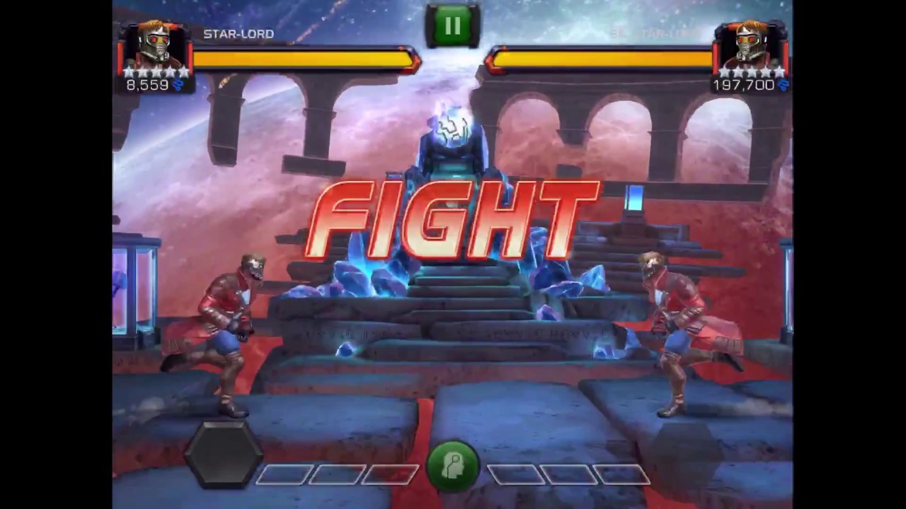 MCOC Labyrinth Of Legend Path 2 Fight 1 vs EX Star Lord (3.3m Health ...