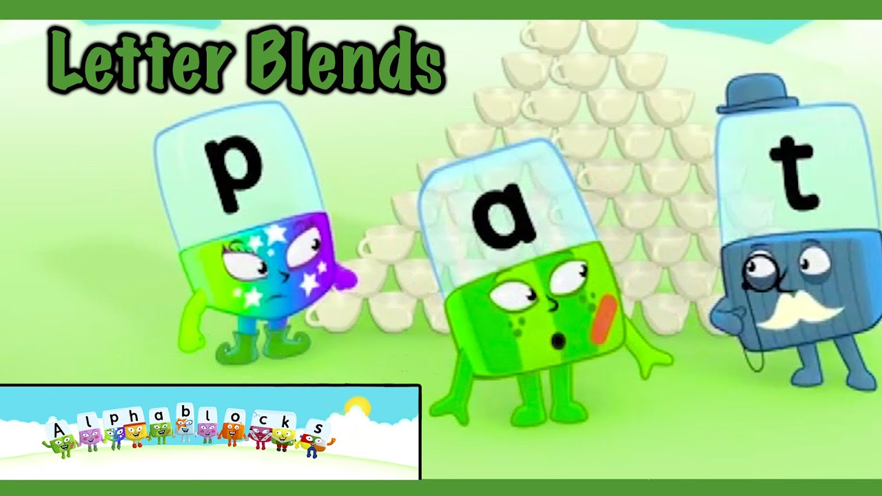 Alphablocks - Word Magic "PAT" & "BAM" (Green Level) - YouTube