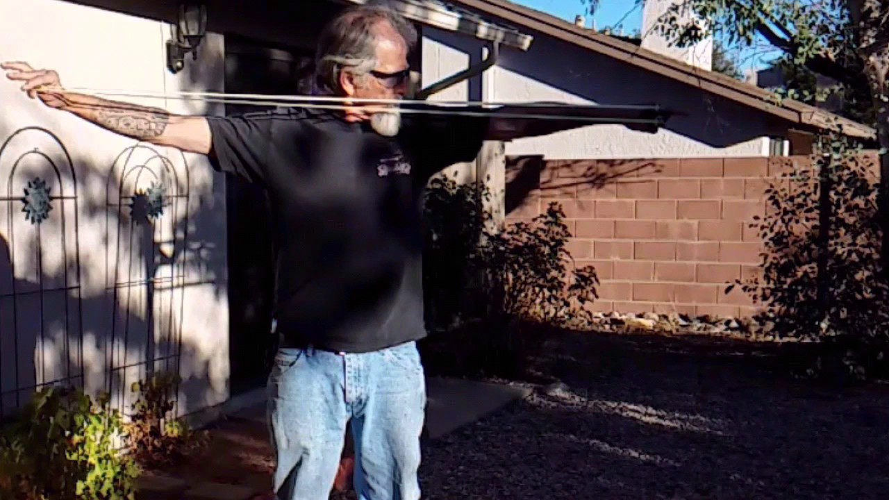 Slingshot Full Butterfly Release Slow Motion Youtube