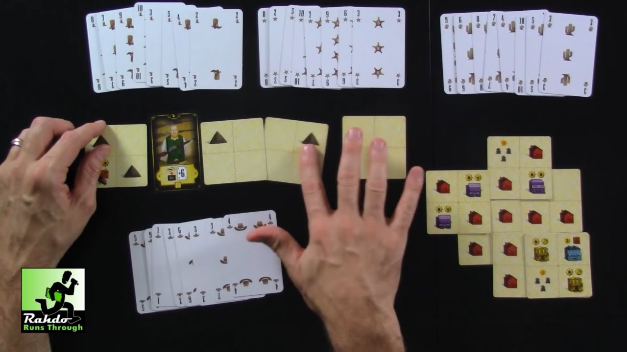 Rahdo's Extended Gameplay Carson City the Card Game - YouTube