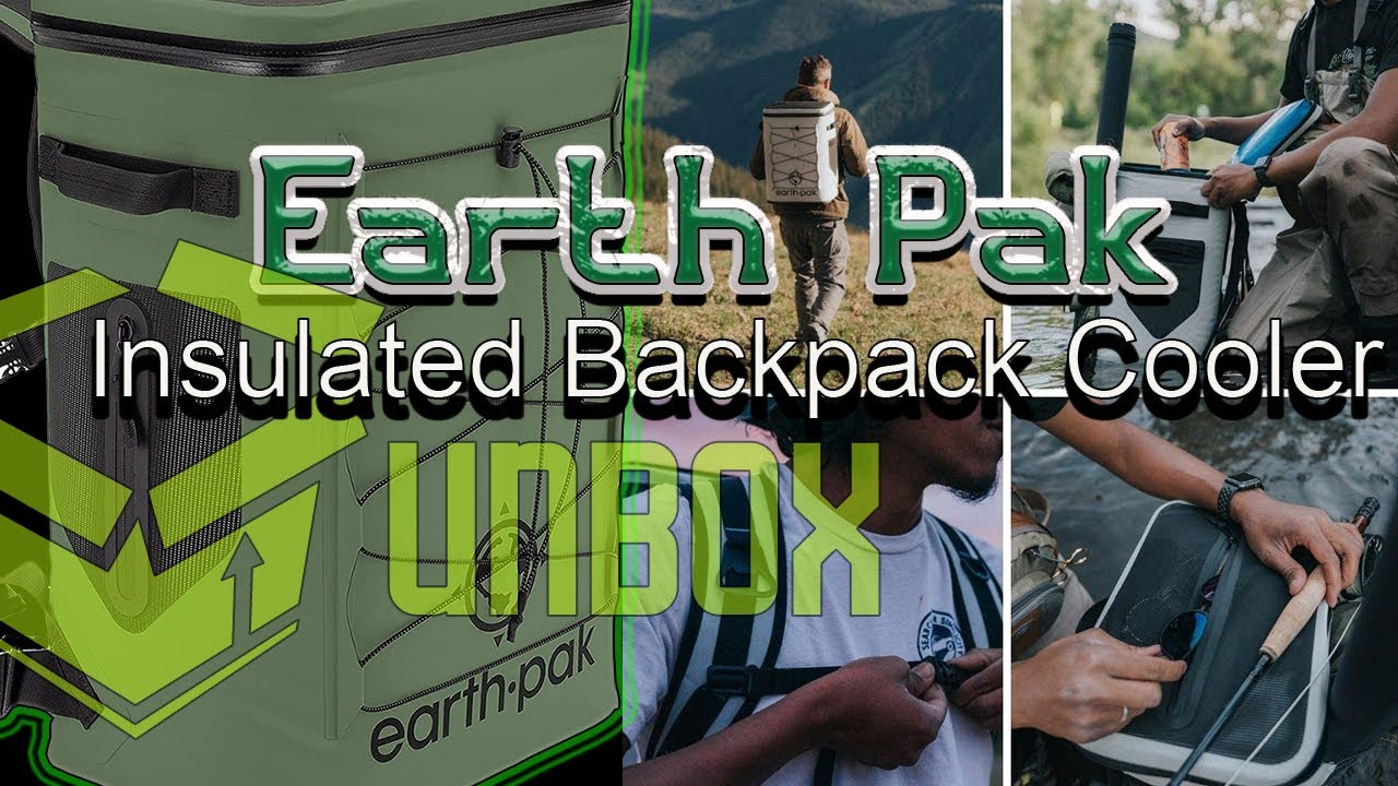 📦Unboxing: Earth-Pak Insulated Backpack Cooler & Review - YouTube