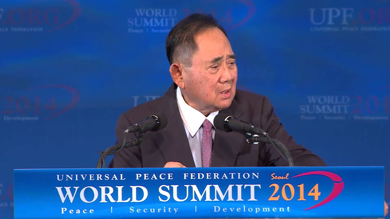 Hon. Jose C. de Venecia, Jr. - World Summit 2014 - YouTube