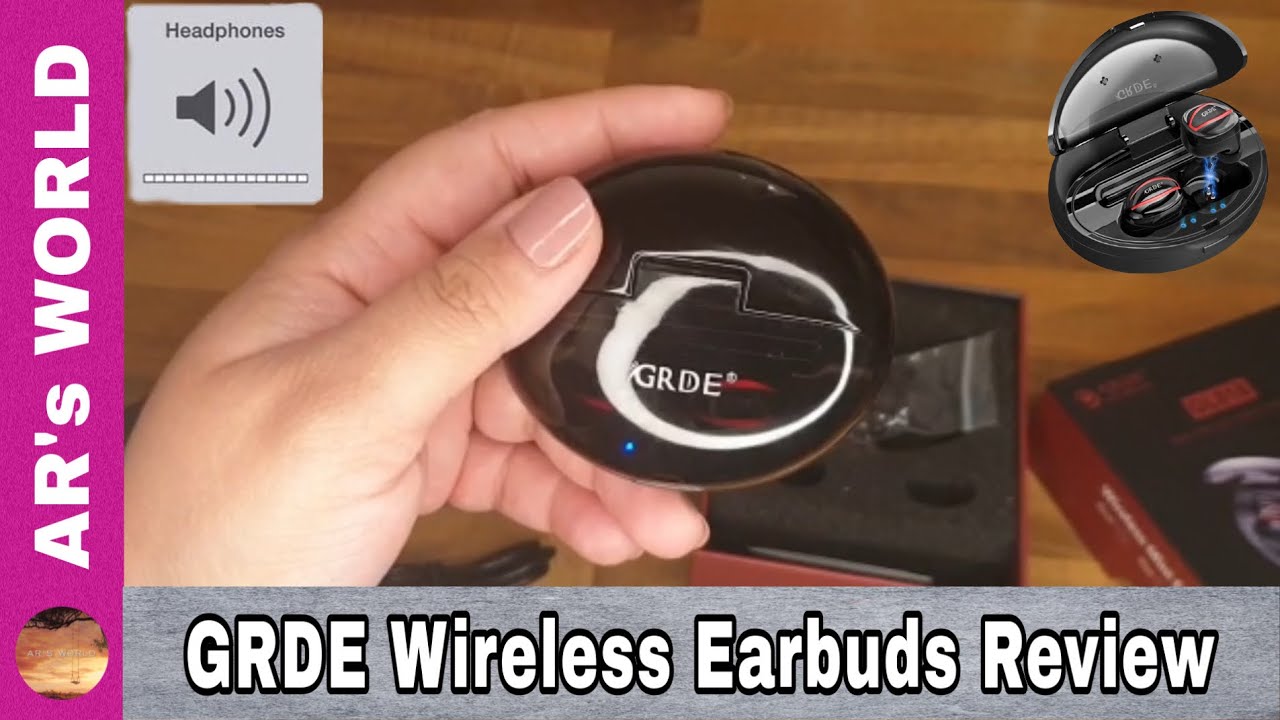 GRDE Wireless Earbuds Review |Under £30 |best earphones |Urdu | AR’s ...