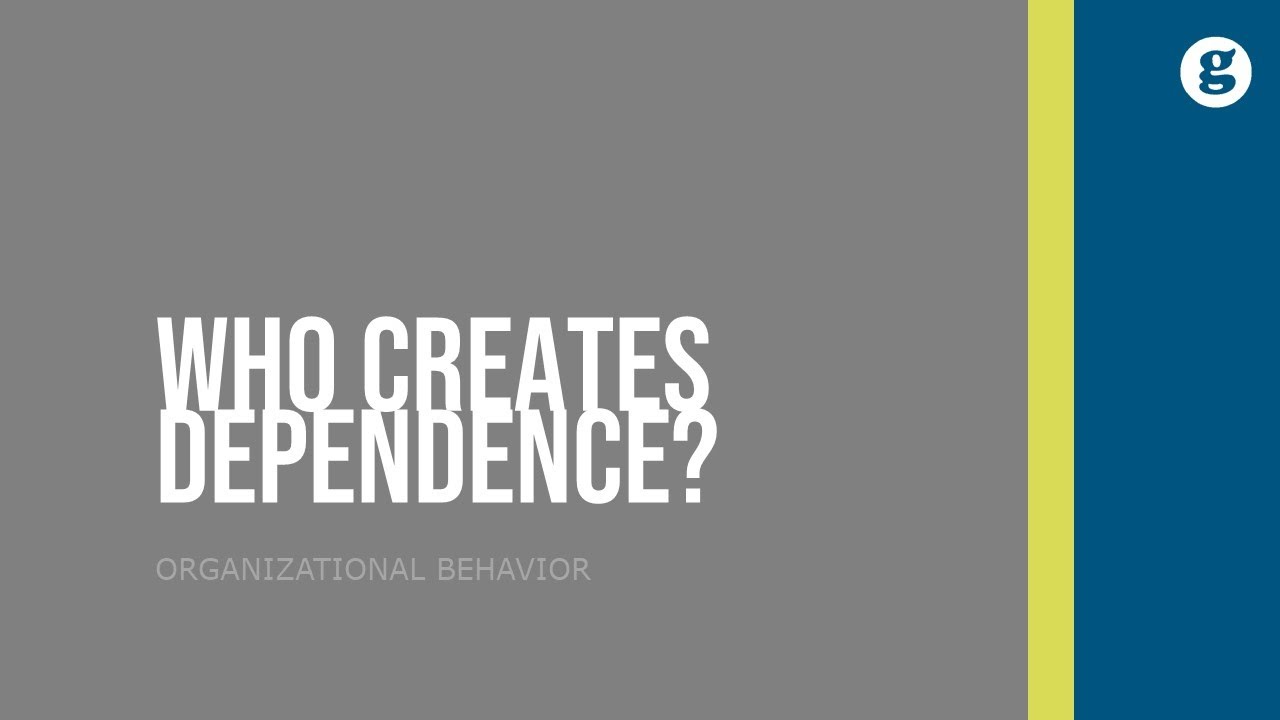 What Creates Dependence? - YouTube