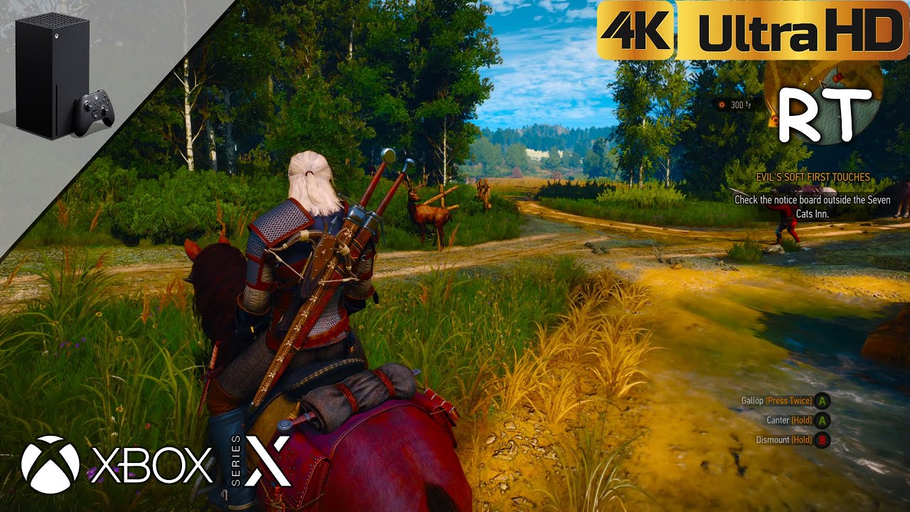 The Witcher 3: Wild Hunt Xbox Series X Gameplay (4K 60FPS) - YouTube