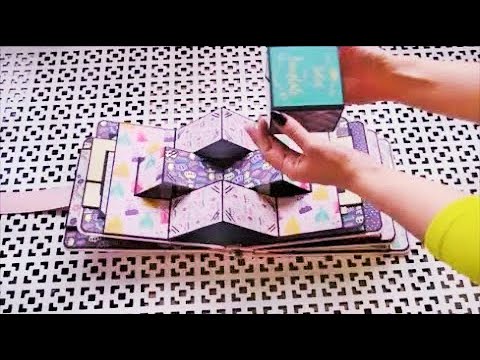 Pop up альбом "Princess"/Разворот №2/pop up page/DIY card/Tutorial ...