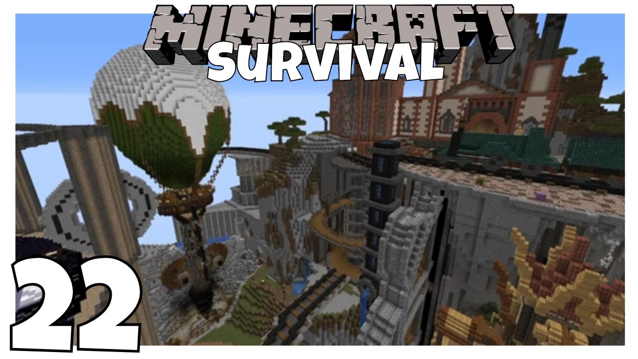 A STEAMPUNK DRILL! - Vasten 5: 22 [Minecraft | Survival | Lets Play] - YouTube