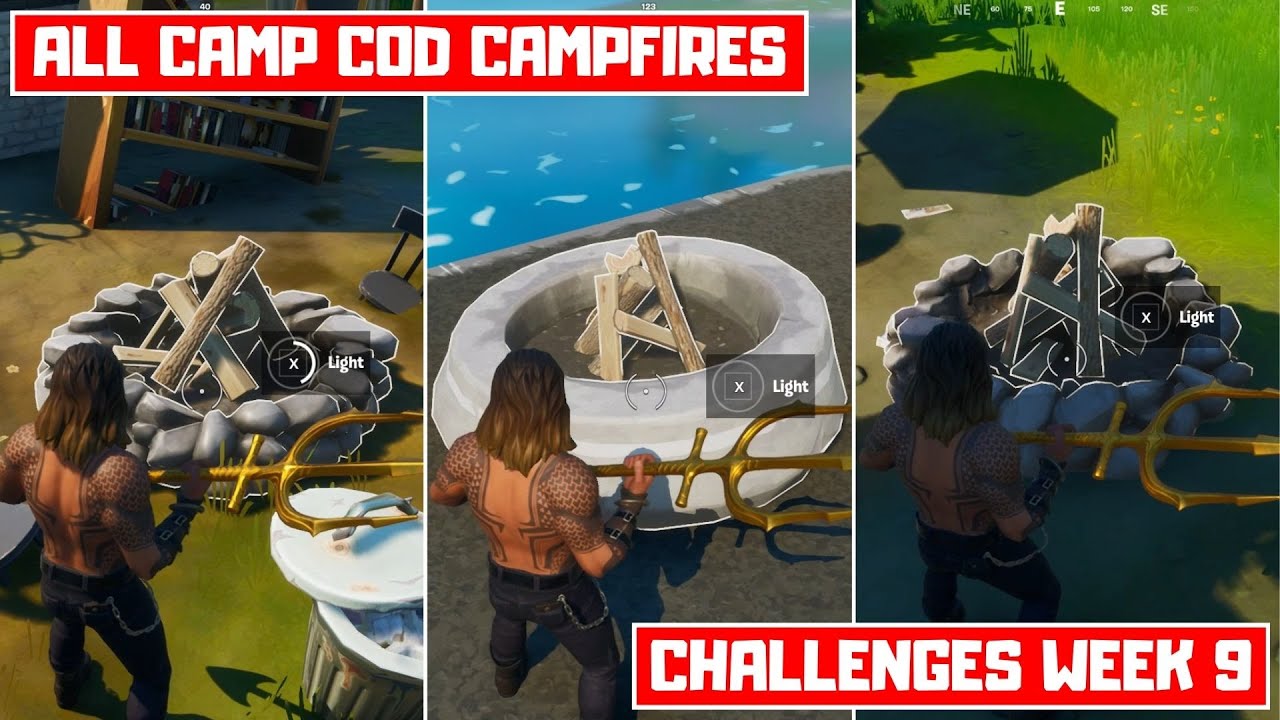 Stoke Campfires at Camp Cod! All 3 Camp Cod Campfire Locations ...