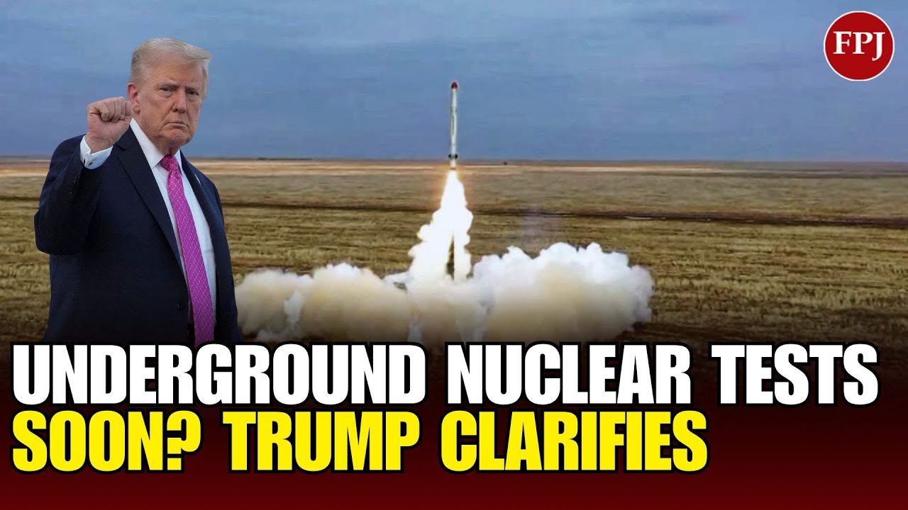 Trump's Nuclear testing order alerts ASIA | underground testing soon ...