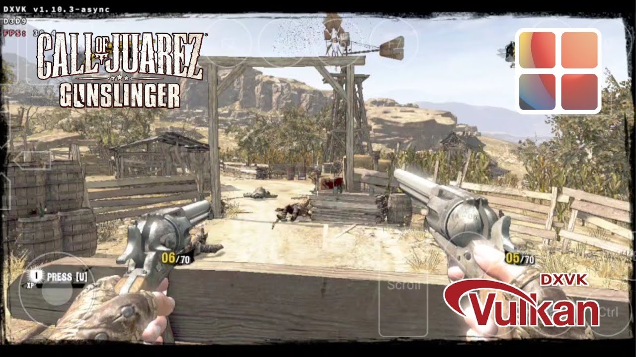 Call of Juarez: Gunslinger (Windows) on Android | Exagear XEGW Wine 7.1 - YouTube