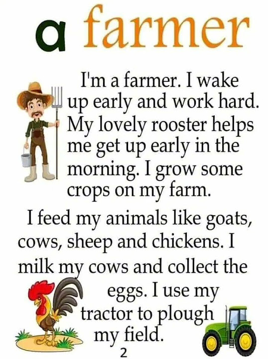 a farmer| reading comprehension - YouTube